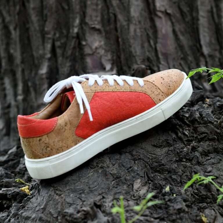 Men Formal Vegan Cork Sneakers | Pinapparels